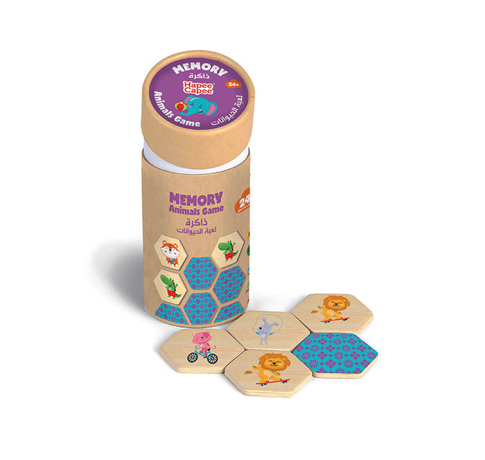HapeeCapee Wild Memory Game