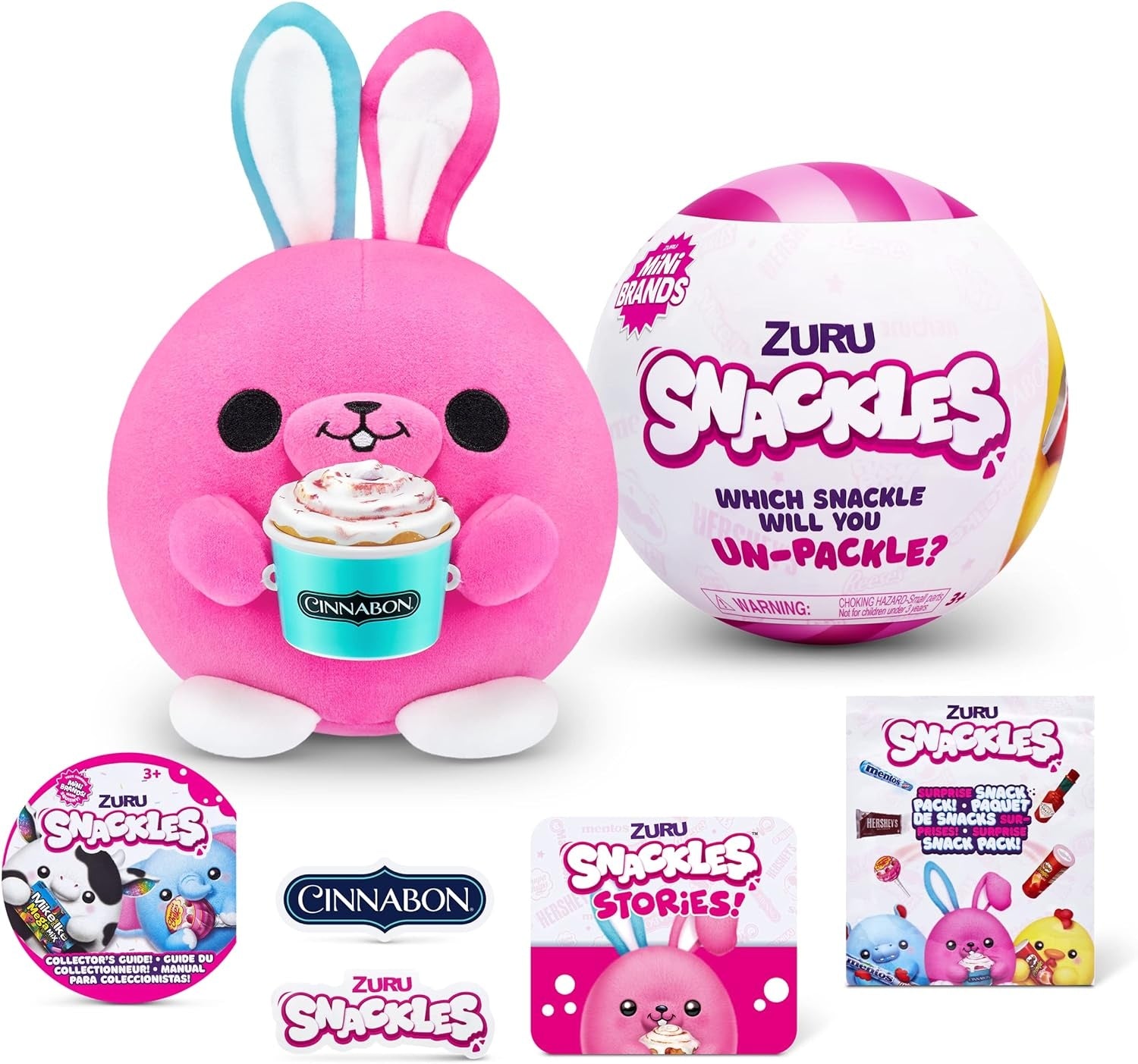 Zuru 5 Surprise Snackles Mini Brands Plush Series 1